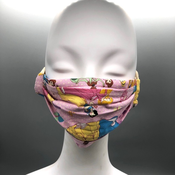 Accessories | Disney Princess Face Mask Hand Made | Poshmark